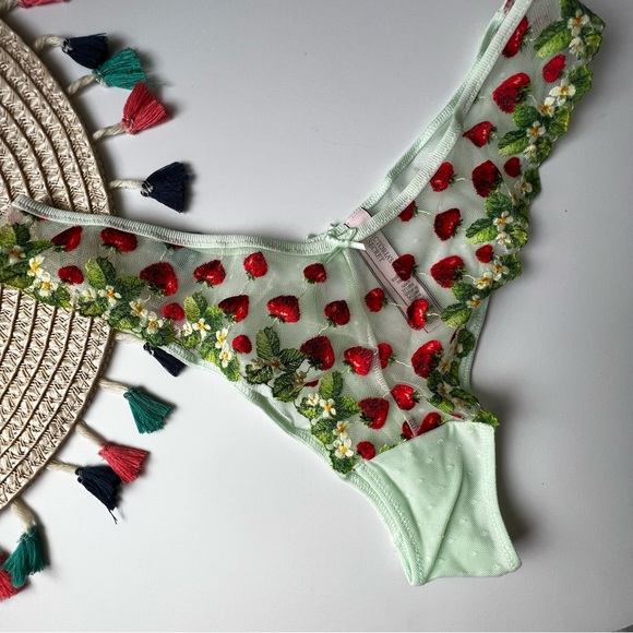 Victoria's Secret | Intimates & Sleepwear | Victorias Secret Strawberry ...